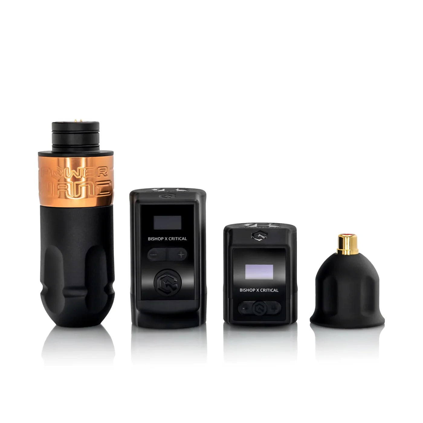 Critical X Bishop Power Wand Tattoo Machine Full Set — Packer – ATOMIC